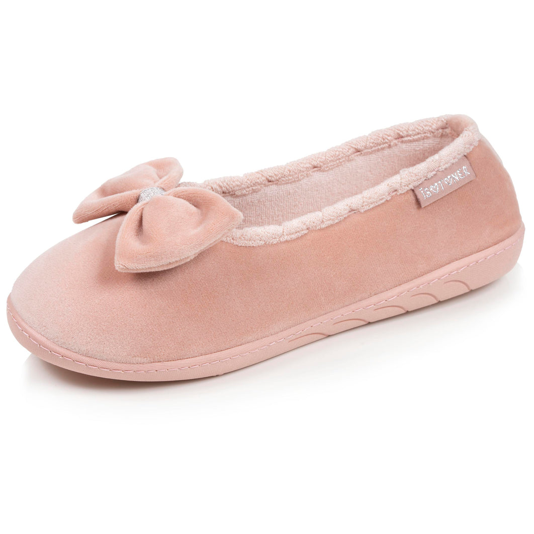 Chaussons ballerines Femme ergonomiques Blush - Isotoner