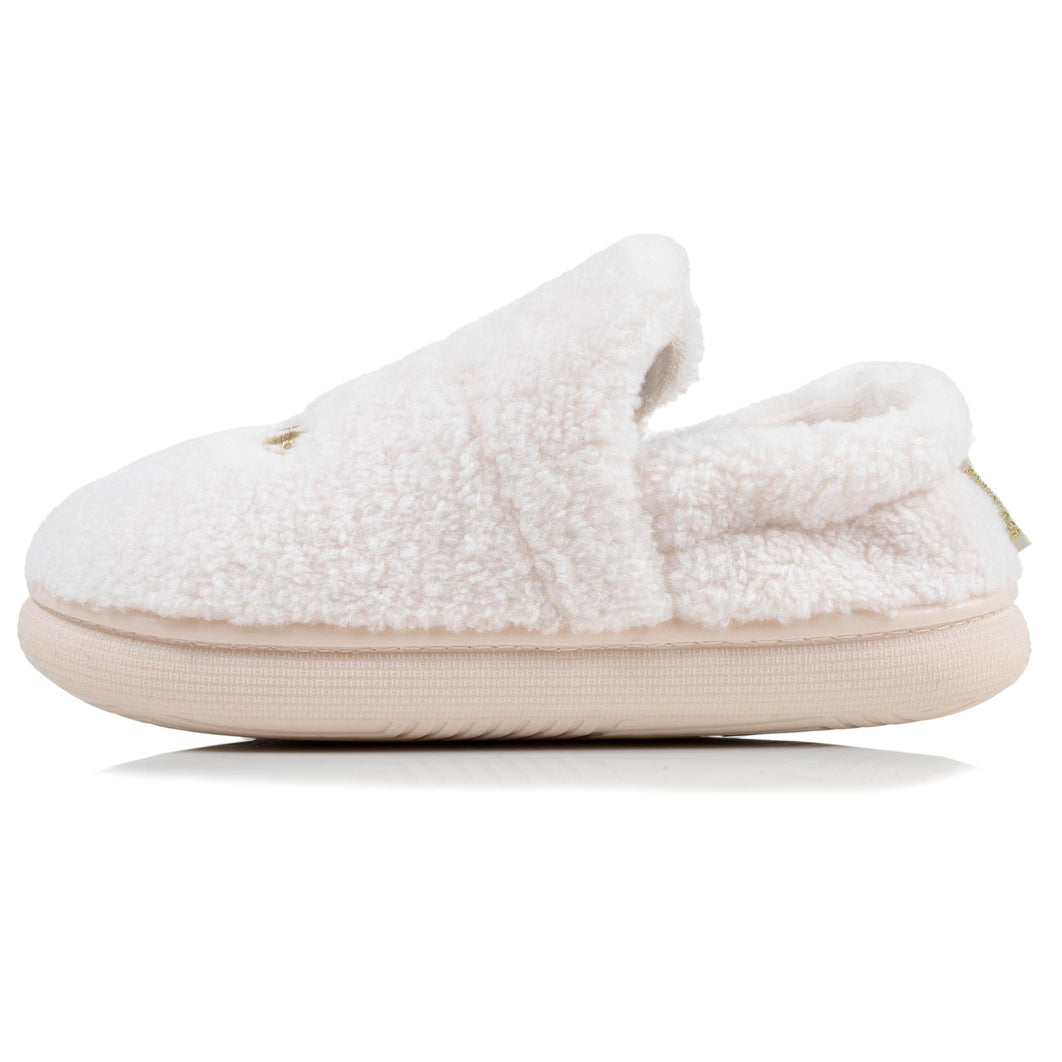 Chaussons slippers Femme BLOUP Ivoire - Isotoner