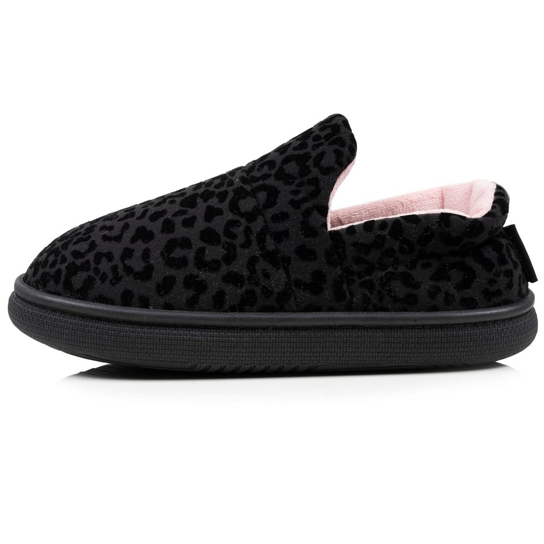 Chaussons slippers Femme BLOUP Noir - Isotoner